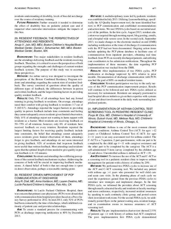 (PDF) Implementation of Asthma Control Test Screening Tool in Pediatric ...