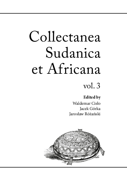 (PDF) Collectanea Sudanica et Africana, vol. 3
