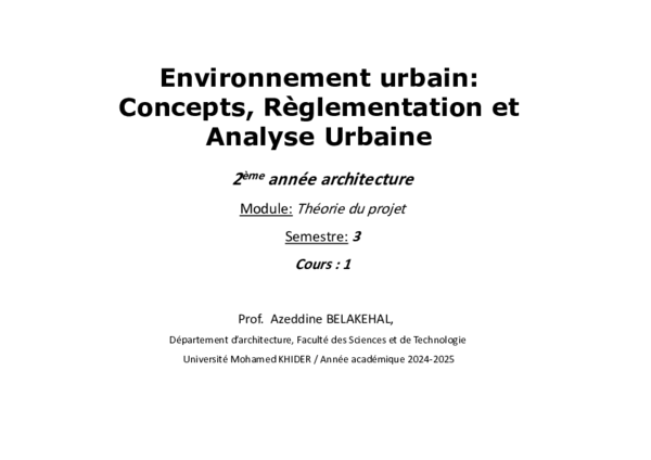 (PDF) Cours 1 Théorie de Projet S3 2024