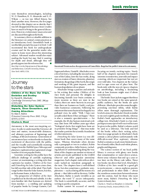 (PDF) Journey to the stars