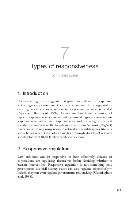 (PDF) Types of responsiveness