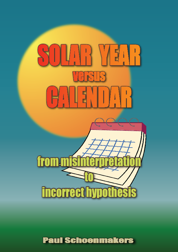 (PDF) SOLAR YEAR VERSUS CALENDAR