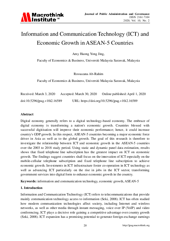 (PDF) Information and Communication Technology (ICT) in Nigerian Libraries for Sustainable ...