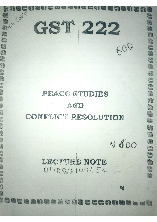 (PDF) Gst 222 note | Azagwa I S A A C Iorzua - Academia.edu