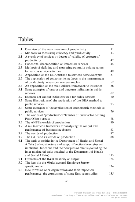 (PDF) Tables