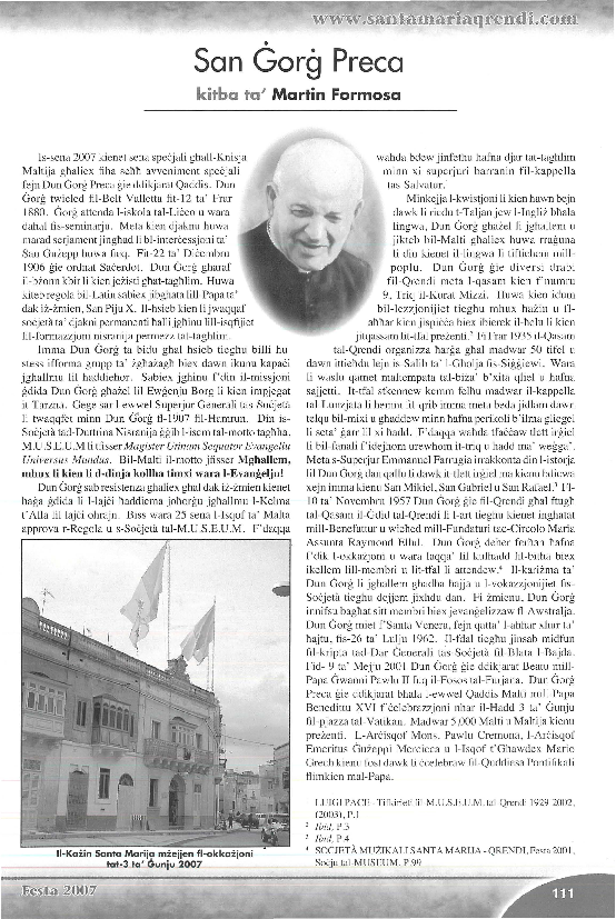 (PDF) San Ġorġ Preca