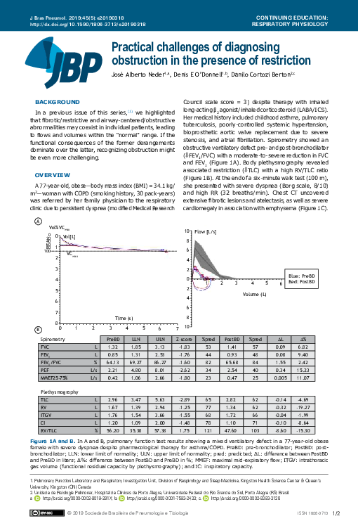 (PDF) Practical challenges of diagnosing obstruction in the presence of ...
