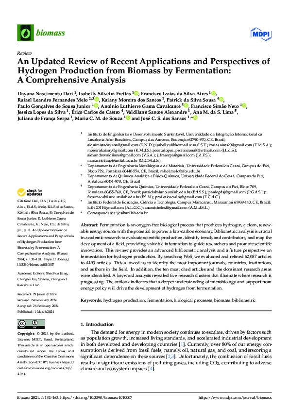 (PDF) An Updated Review of Recent Applications and Perspectives of ...