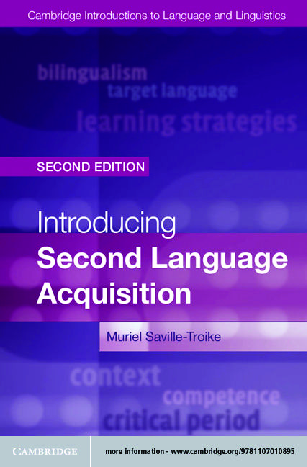 (PDF) Introducing Second Language Acquisition