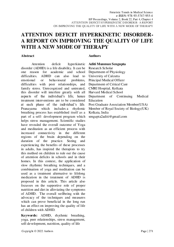 (PDF) ADHD paper