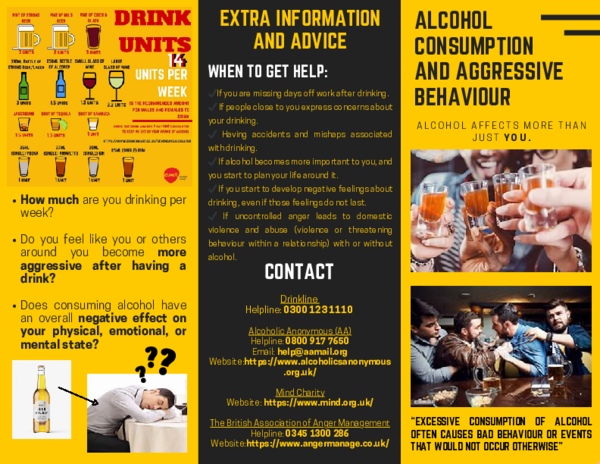 (PDF) Alcohol and Aggression