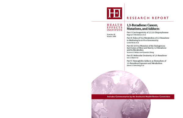 (PDF) 1,3-butadiene: cancer, mutations, and adducts. Part I ...