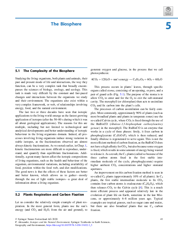 (PDF) The Biosphere