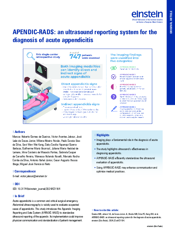 (PDF) APENDIC-RADS: an ultrasound reporting system for the diagnosis of ...