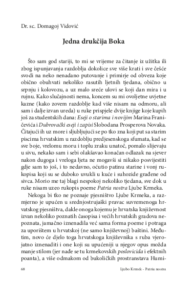 (PDF) Jedna drukčija Boka