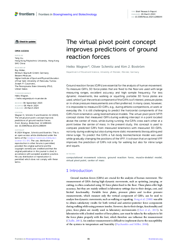 (PDF) The virtual pivot point concept improves predictions of ground ...
