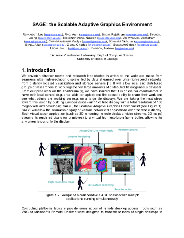 (PDF) Sage: the scalable adaptive graphics environment