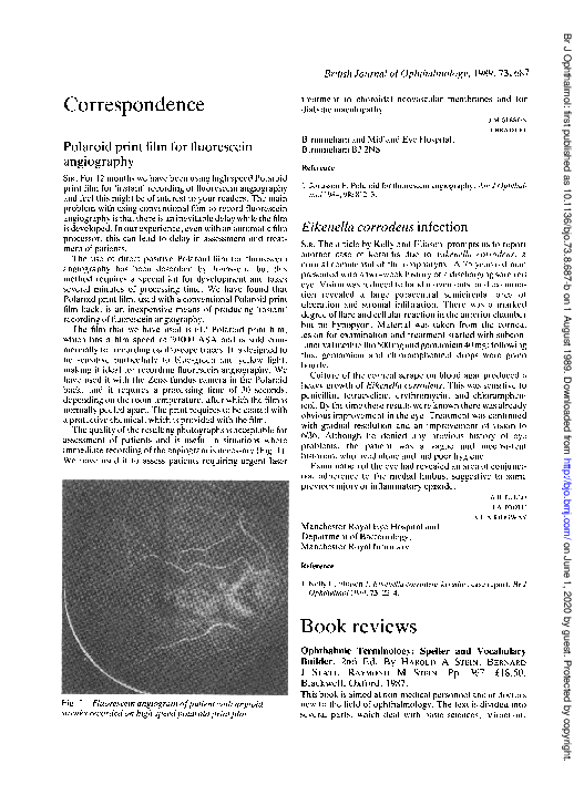 (PDF) Ophthalmic Terminology: Speller and Vocabulary Builder