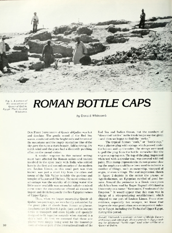 (PDF) Roman Bottle Caps