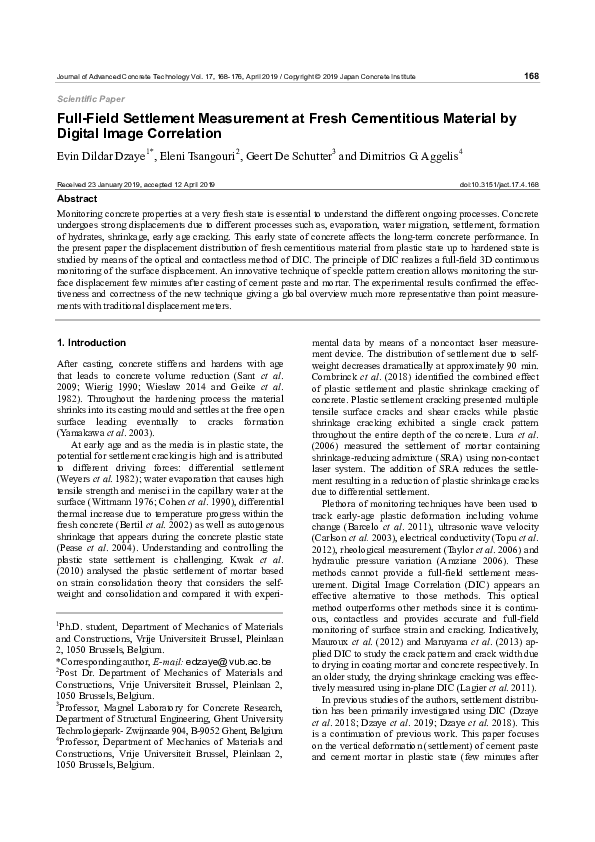 (PDF) 3D digital image correlation methods for full-field vibration ...