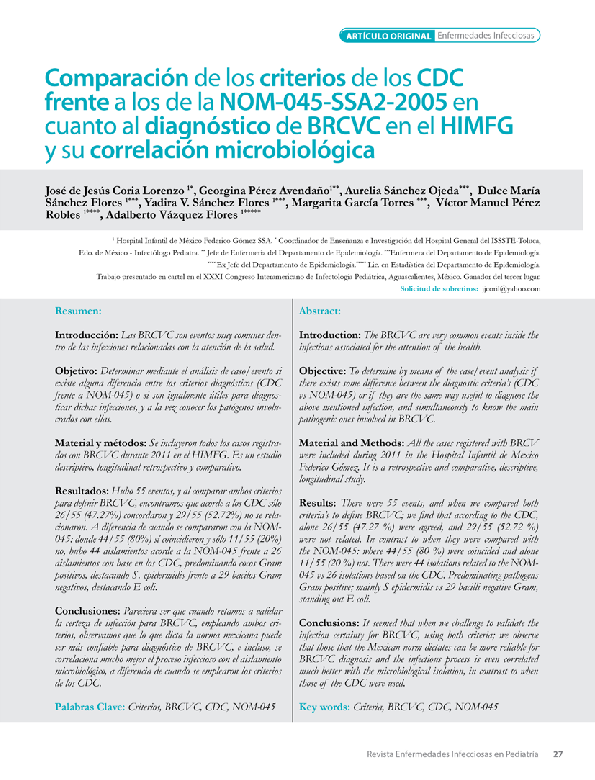 (PDF) Comparación de los criterios de los CDC frente a los de la NOM ...