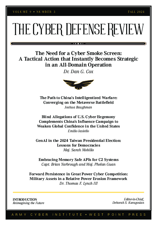 (PDF) Blind Allegations of U.S. Cyber Hegemony Complements China’s ...