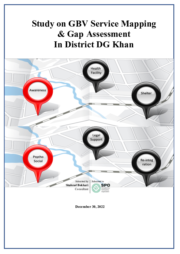 (PDF) GBV Mapping, DG Khan Punjab