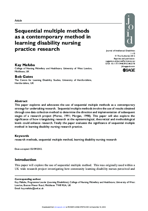 (PDF) Article Sequential
