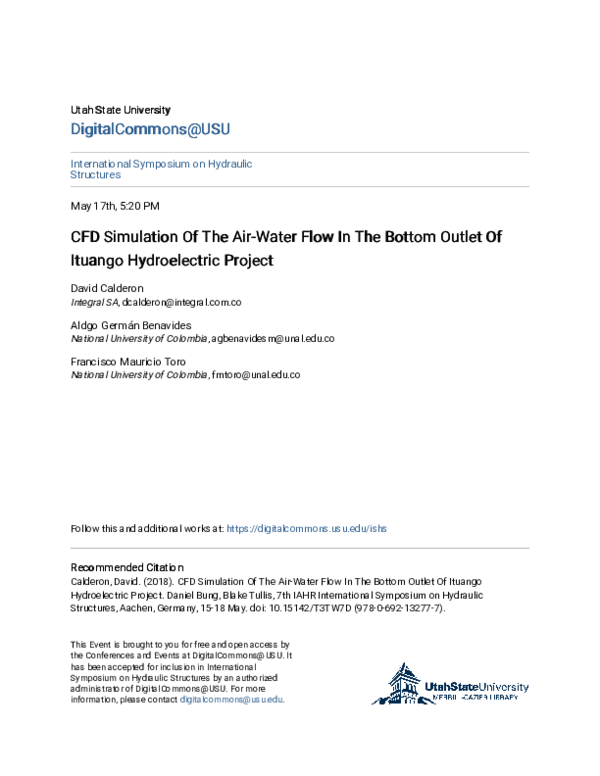 (PDF) CFD Simulation Gas-Liquid Flow in a Copper Converter with Bottom ...