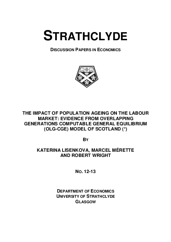 (PDF) The Impact of Population Ageing on the Labour Market: Evidence ...