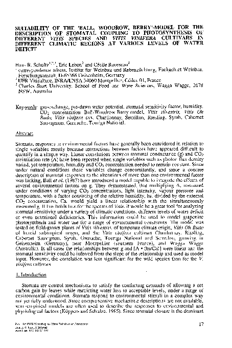 (PDF) Suitability of the 'Ball, Woodrow, Berry'-Model for the ...