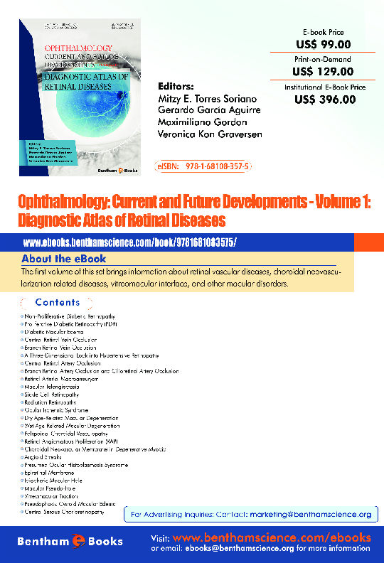 (PDF) Ophthalmology: Current and Future Developments