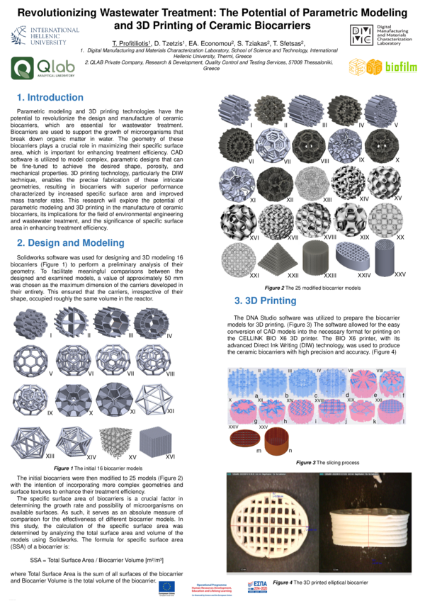 (PDF) Revolutionizing Wastewater Treatment: The Potential of Parametric Modeling and 3D Printing ...