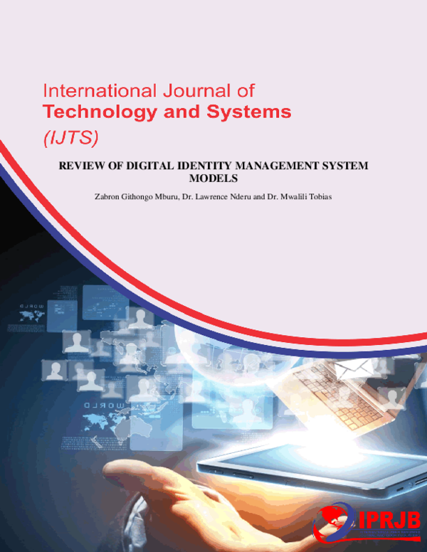 (PDF) Review of Digital Identity Management System Models