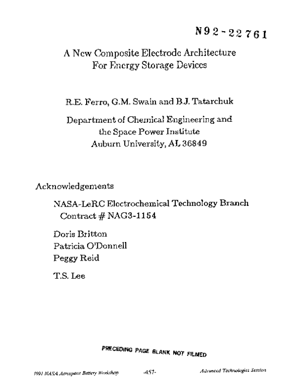 (PDF) A new composite electrode architecture for energy storage devices