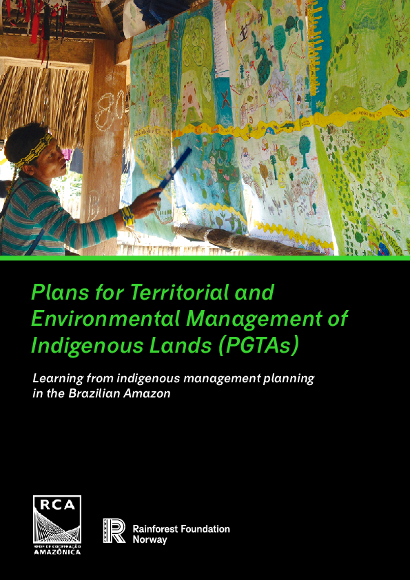 (PDF) Plans for Territorial and Environmental Management of Indigenous ...