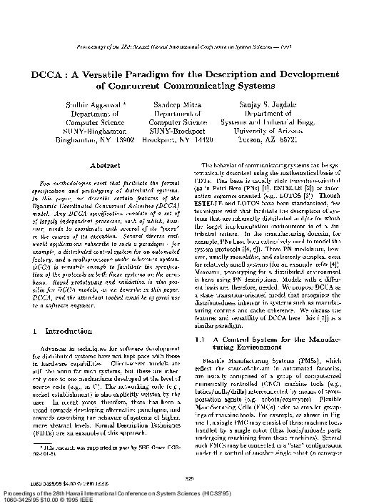 (PDF) DCCA: a versatile paradigm for the description and development of ...