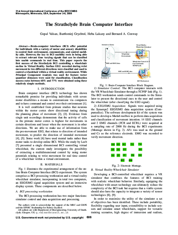 (PDF) The strathclyde brain computer interface