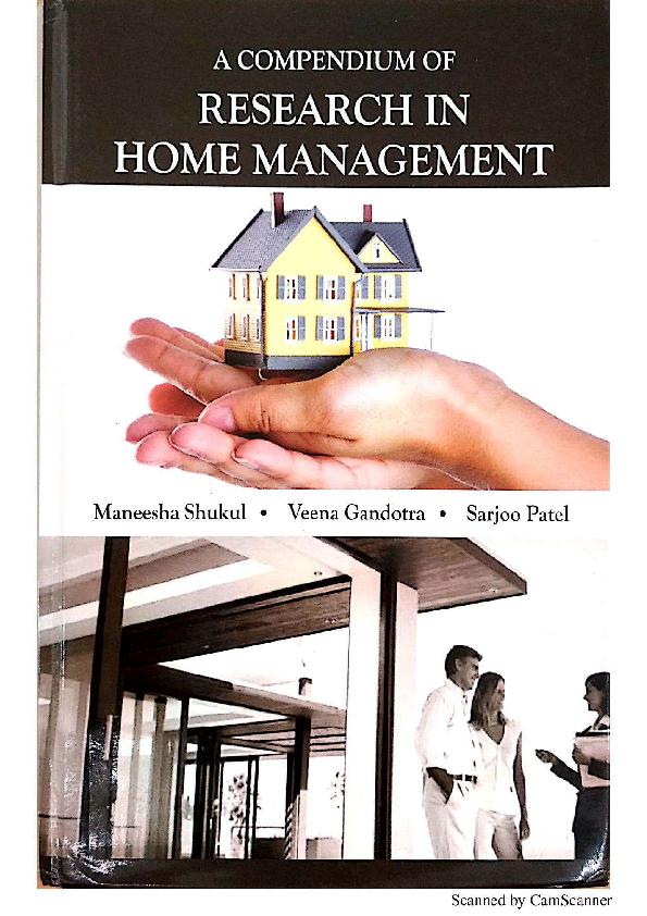 (PDF) A Compendium of Research in Home Management