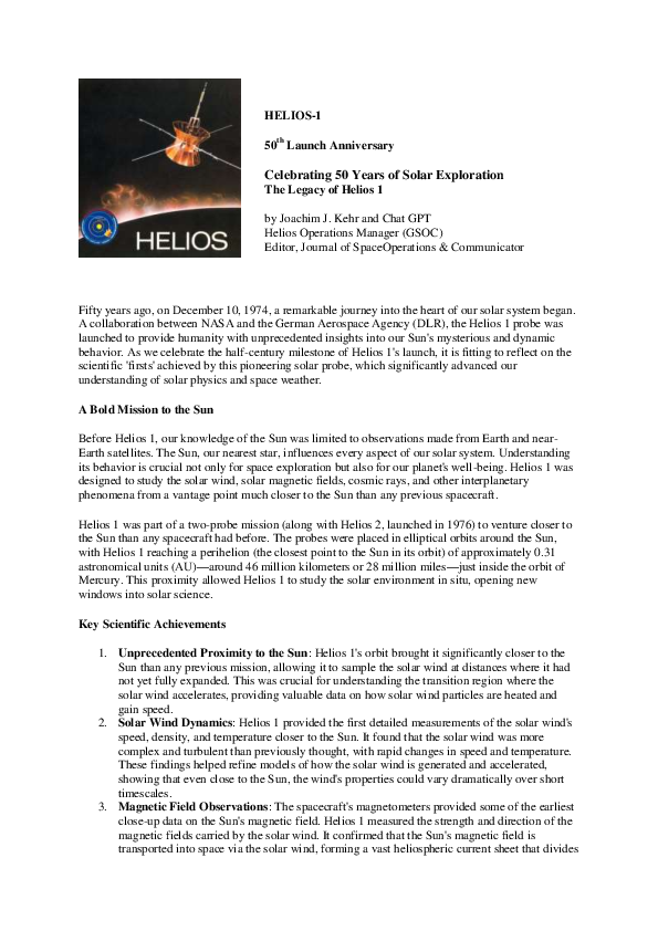(PDF) Helios-1 final