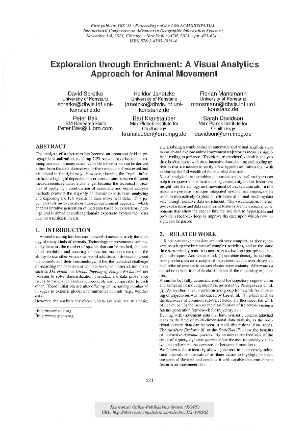 (PDF) Exploration through enrichment