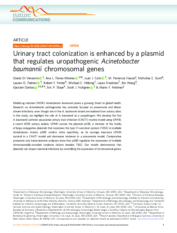 (PDF) Urinary tract colonization is enhanced by a plasmid that ...