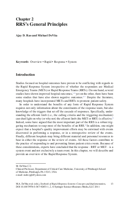 (PDF) RRS’s General Principles