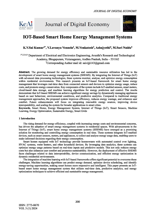 (PDF) IoT-Based Smart Home Energy Management Systems