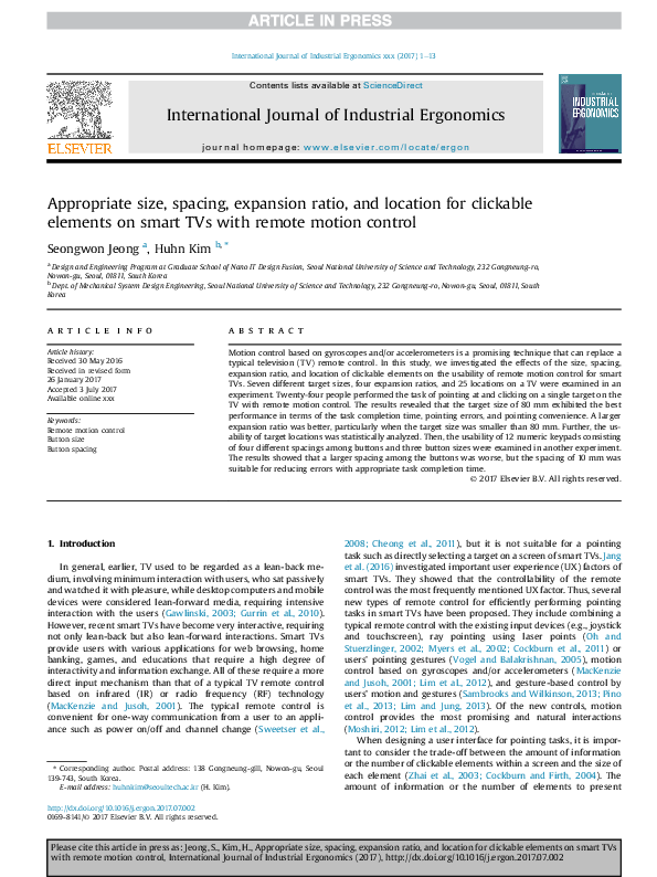 (PDF) Appropriate size, spacing, expansion ratio, and location for ...