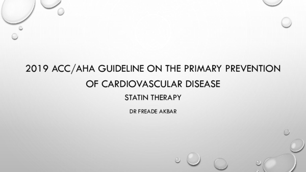 (PDF) ACC AHA guideline on the primary prevention of cardiovascular ...