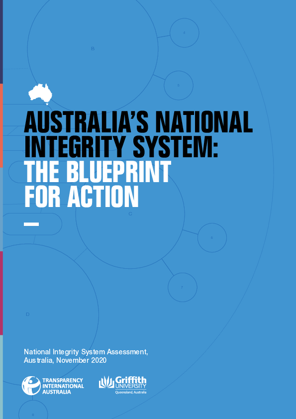 (PDF) Australia’s national integrity system: the blueprint for action