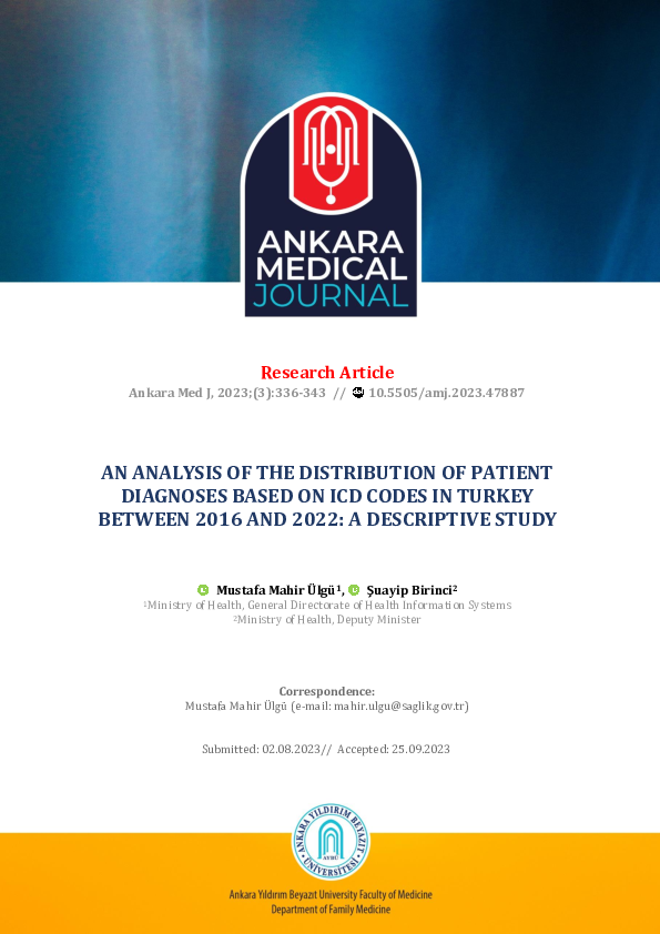 (PDF) An Analysis of the Distribution of Patient Diagnoses Based on ICD ...