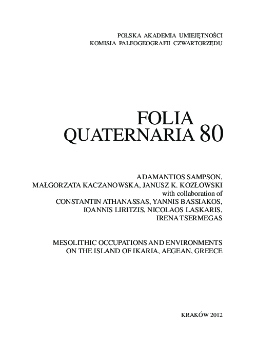 (PDF) Mesolithic Occupations and Environments on the Island of Ikaria ...