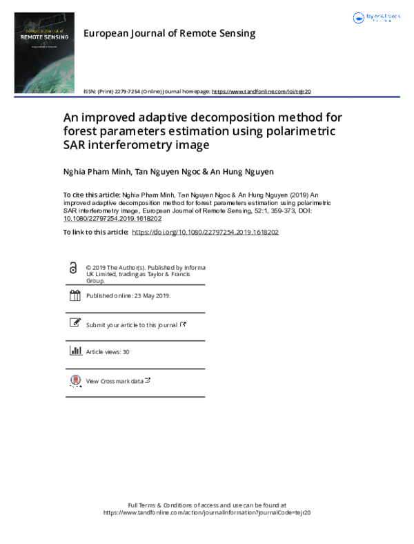 (PDF) An improved adaptive decomposition method for forest parameters ...